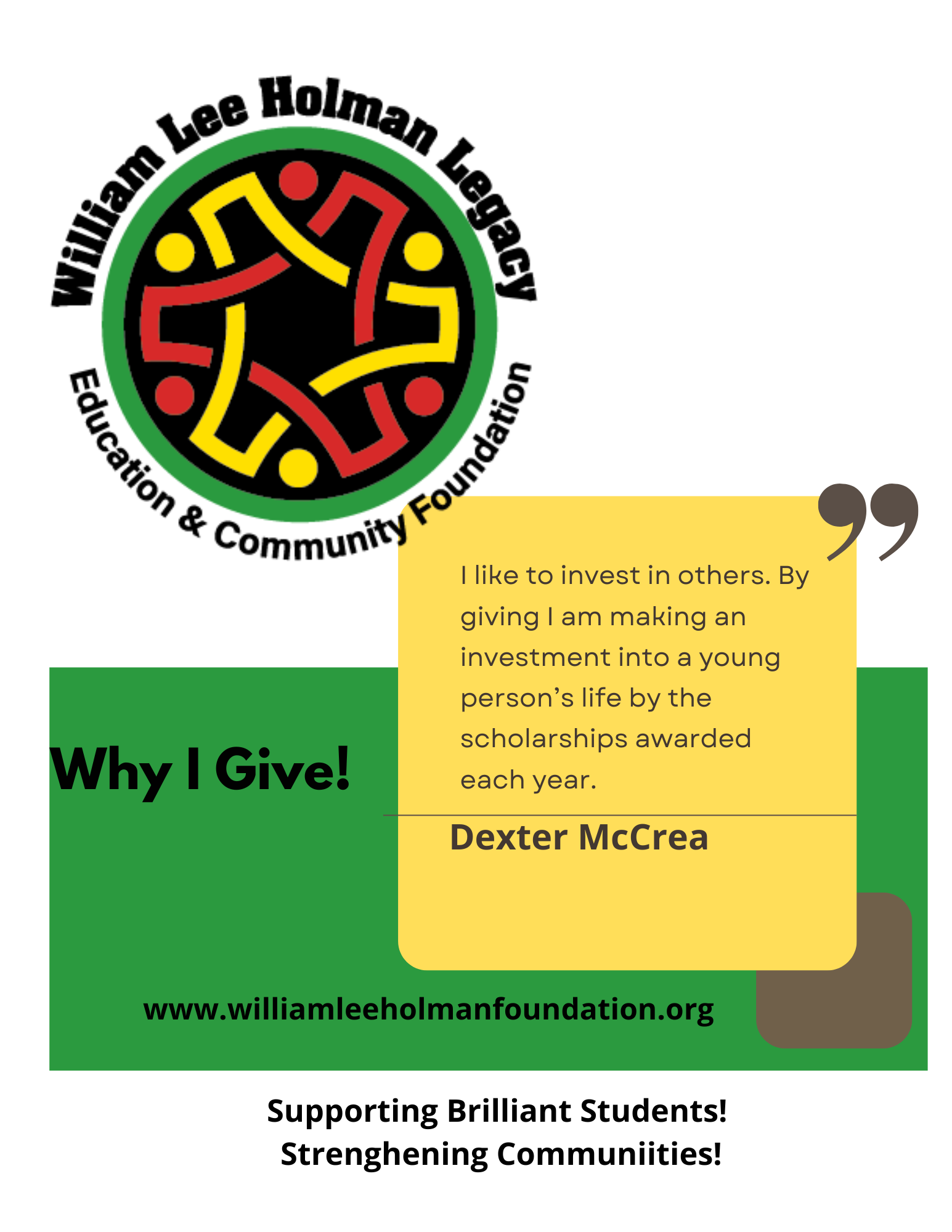 Season of Thanksgiving! – William Lee Holman Legacy Education ...